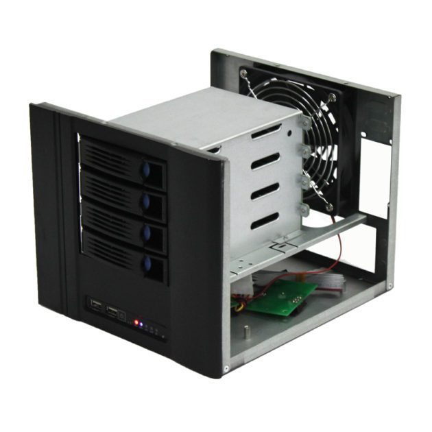 Hot-Swap 4 Bays NAS Server Case | NAS Case | OCN4-M - OneChassis