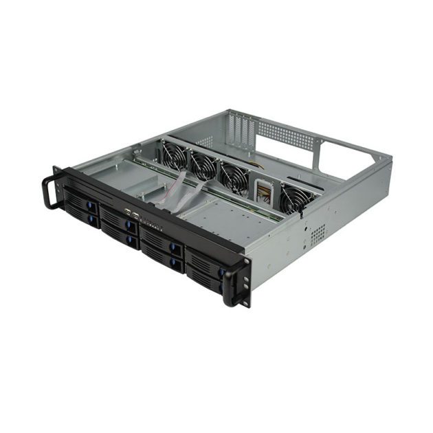 2U Hot-swap Chassis | 8Bays | Server Case | Rackmount Storage Chassis ...