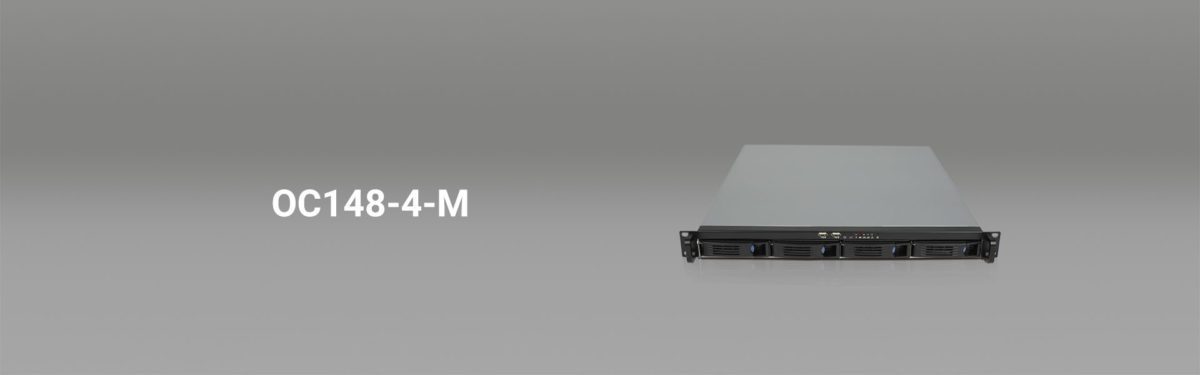 1U Hot-swap Chassis | 4Bays | Server Case | Rackmount Storage Chassis ...