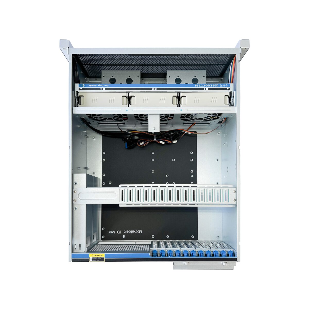 OCG4U530A-L 4U GPU Server Chassis – Supports 4 GPUs, Redundant Power ...