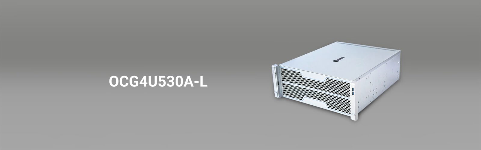 OCG4U530A-L 4U GPU Server Chassis – Supports 4 GPUs, Redundant Power ...