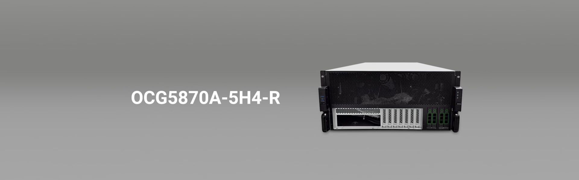 OCG5870A-5H4-R 5U GPU Server Chassis For High-Performance Multi-GPU ...