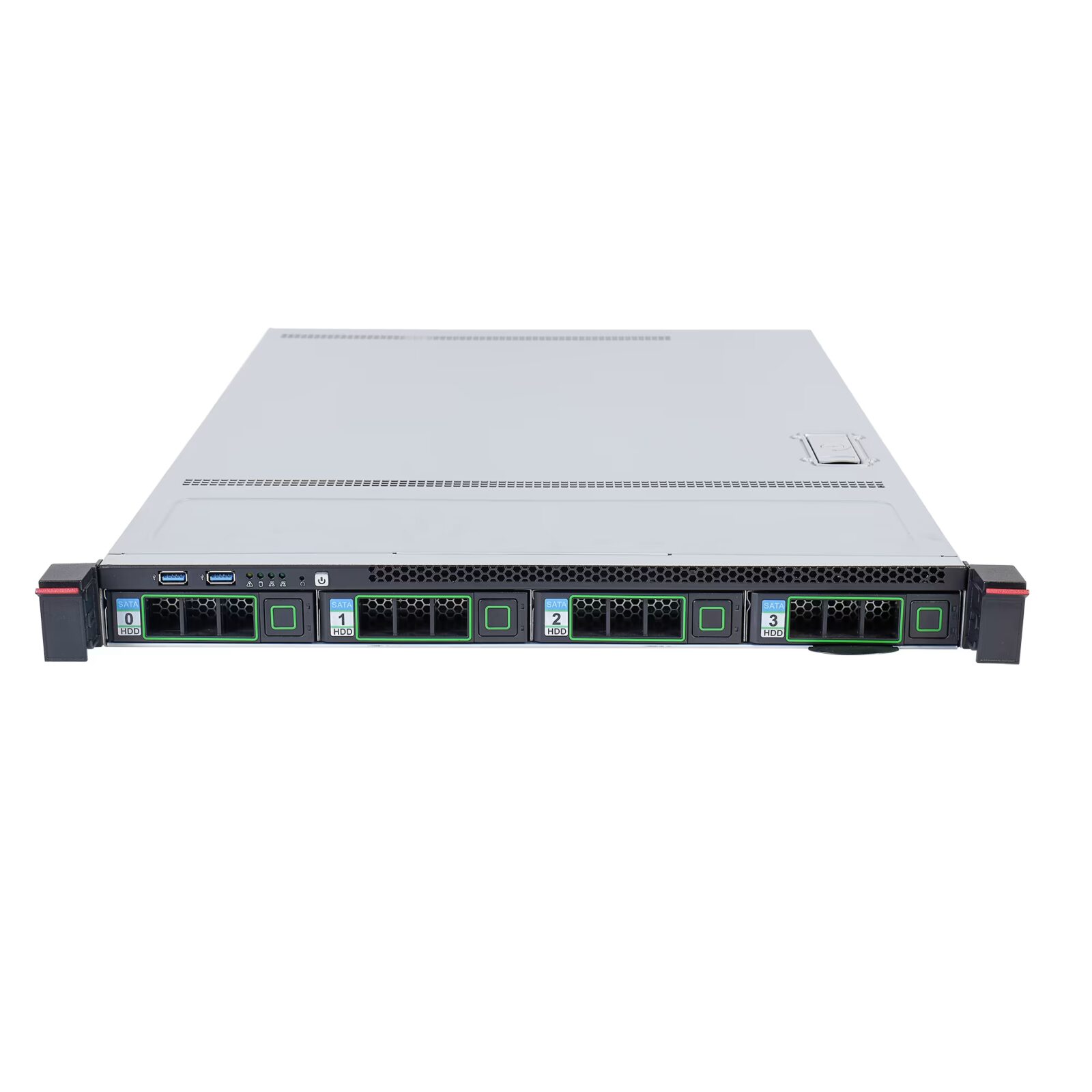 OCS1680-H04-H 1U Rackmount Server Chassis | 4-Bay Hot-Swap, Redundant PSU, EEB/ATX Support ...